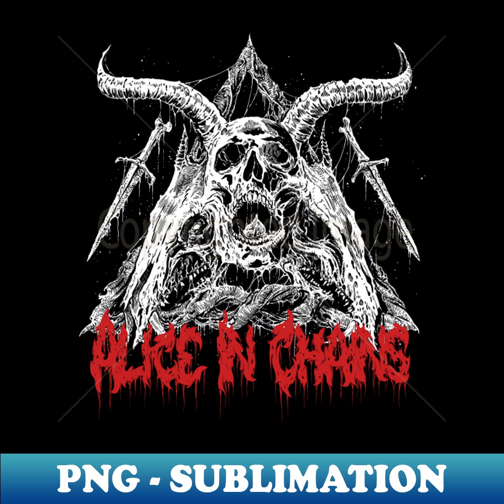 Horror Triangle Alice in Chains - Unique Sublimation PNG Dow | Inspire ...