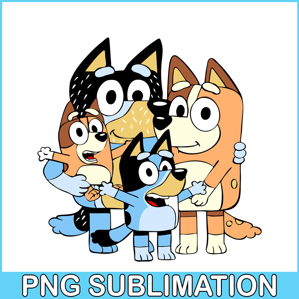 Bluey Family SVG PNG DXF EPS Bluey Movie SVG Funny Bluey PNG | Inspire ...