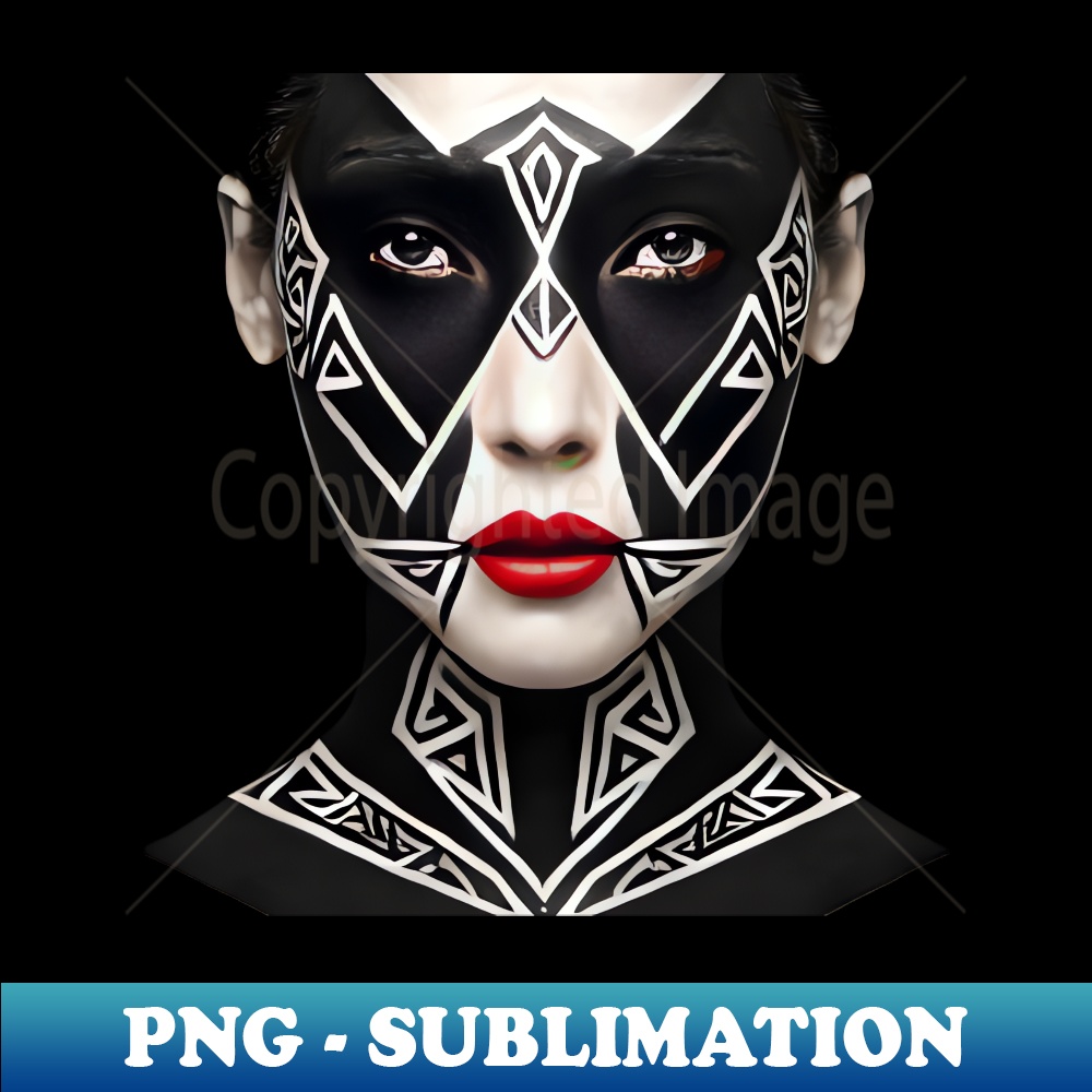 Symmetrical Woman - Aesthetic Sublimation Digital File - Spi - Inspire ...
