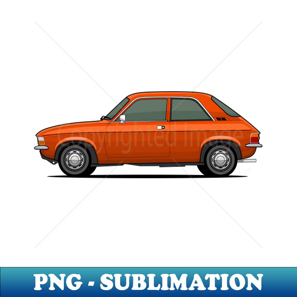 Austin Allegro side profile drawing - Instant Sublimation Di | Inspire ...