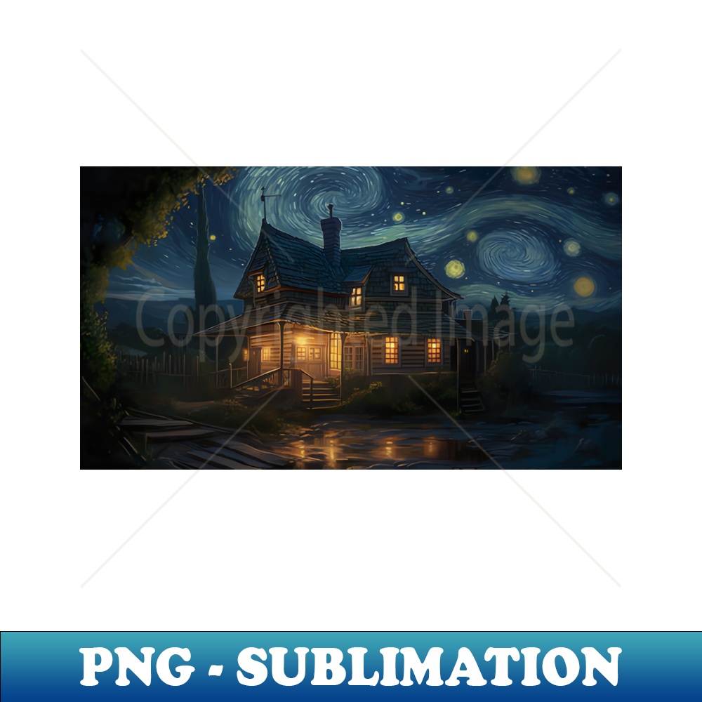 Starry Night - Premium Sublimation Digital Download - Defyin | Inspire ...