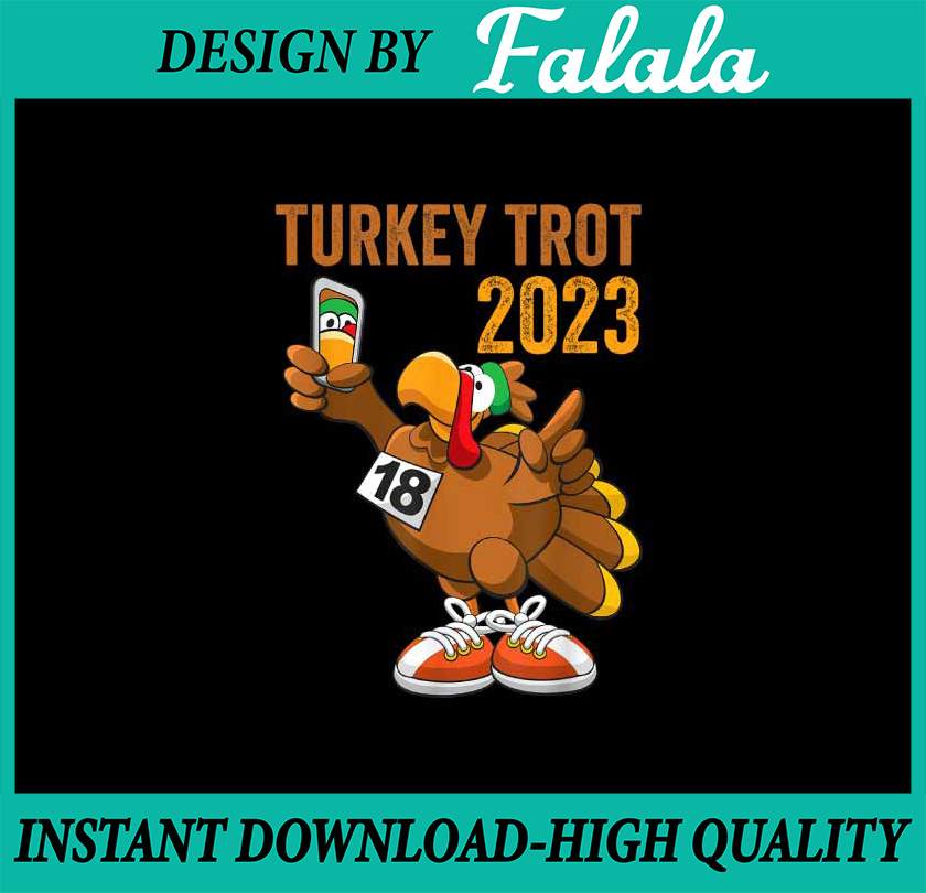 PNG ONLY- Thanksgiving Turkey Trot Squad 2023 Png, Trot Race | Inspire ...