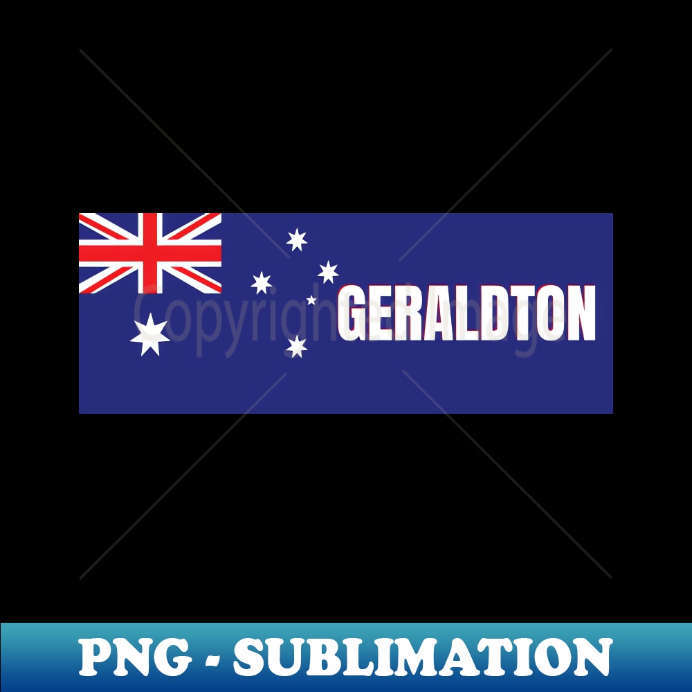 Geraldton City in Australian Flag - Stylish Sublimation Digi | Inspire ...