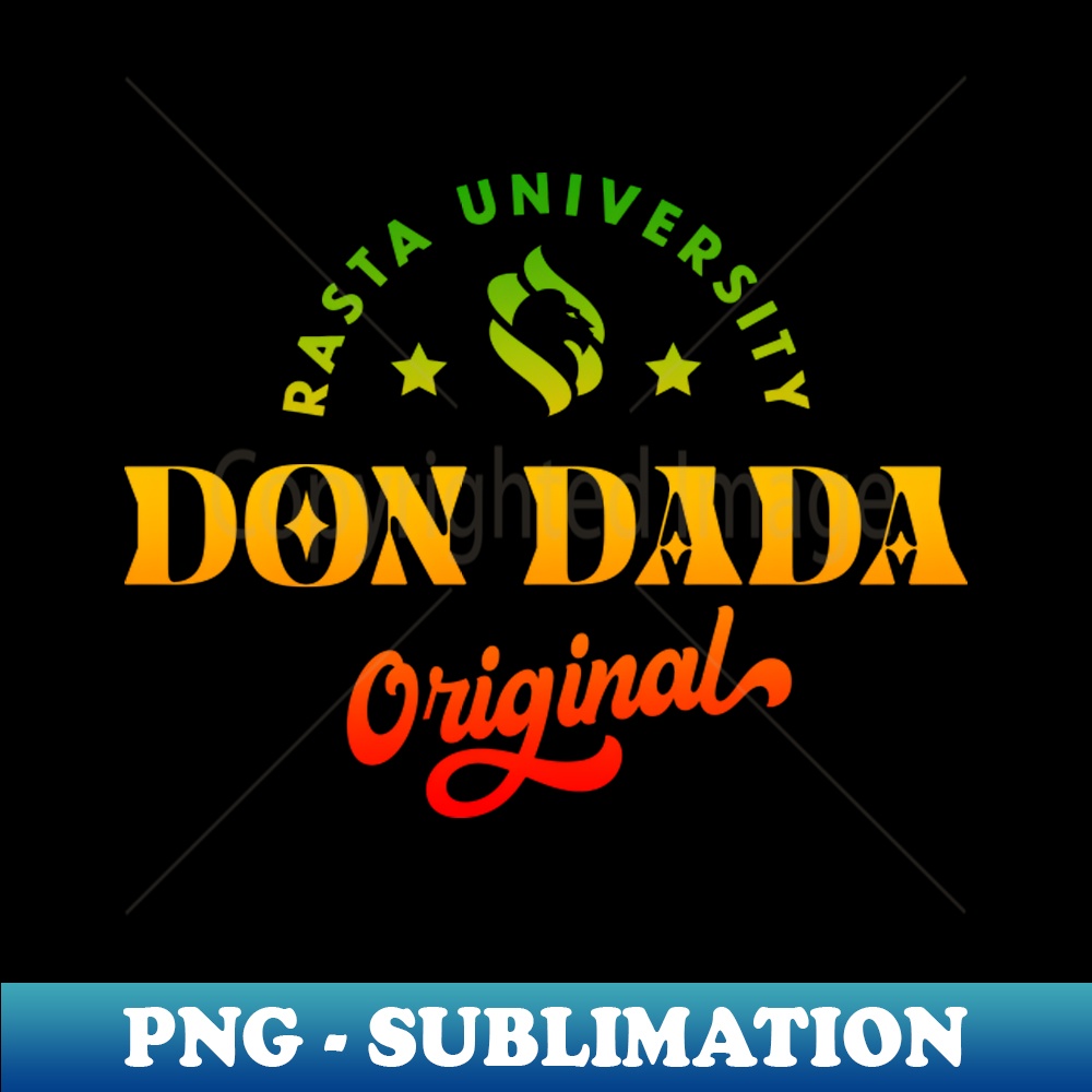 Rasta University Don Dada Original Rasta Colors Reggae - Dig | Inspire ...