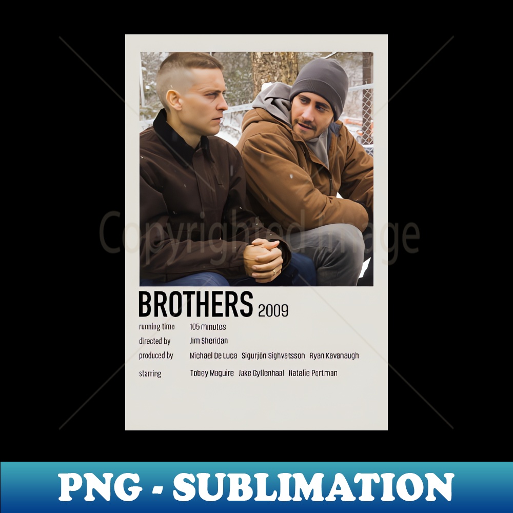 Brothers Poster - Sublimation-Ready PNG File - Instantly Tra | Inspire ...