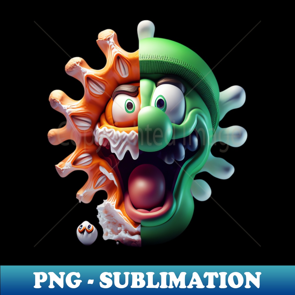 3D Two-Face Art Mesmerizing Design - PNG Transparent Digital - Inspire ...