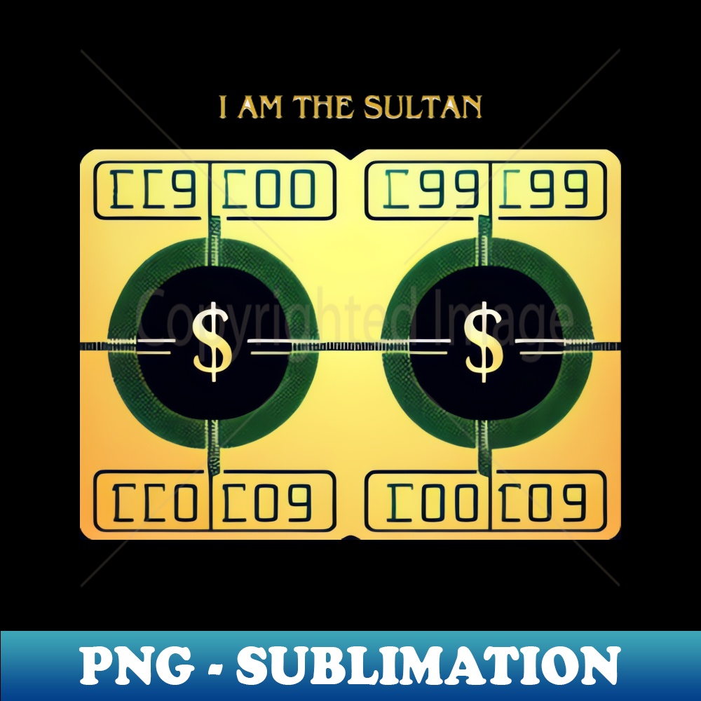 The Sultan of the Money - Exclusive PNG Sublimation Download | Inspire ...