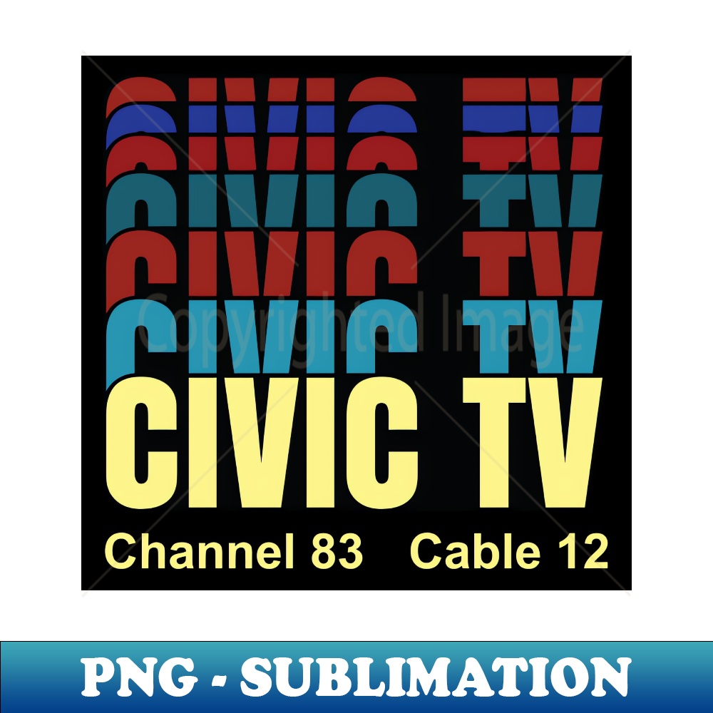 Civic TV - Classic - Exclusive PNG Sublimation Download - Cr | Inspire Uplift