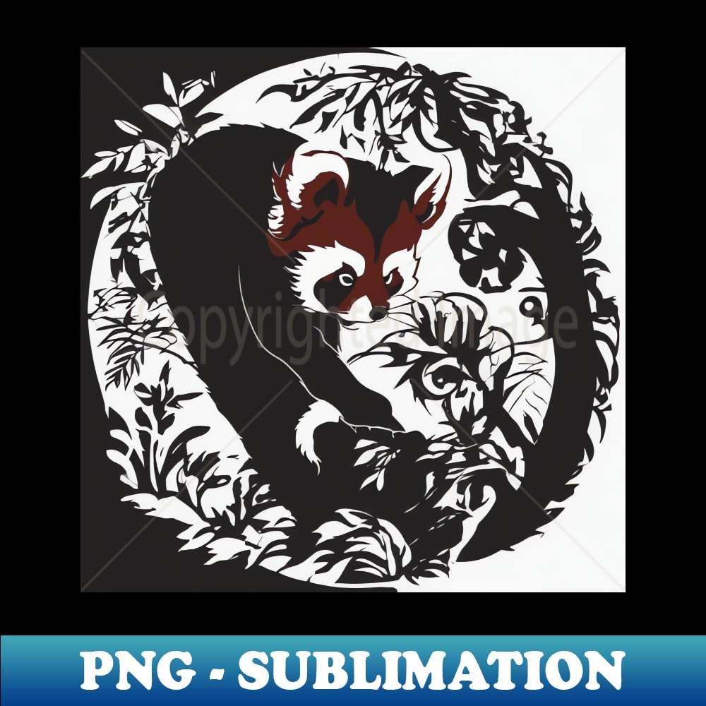 Red Pandas Shadow Silhouette Anime Style Collection No 88 - - Inspire ...