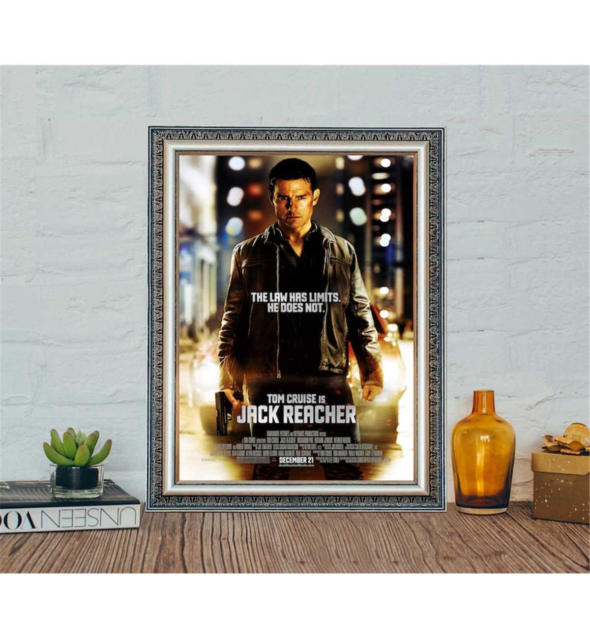 Jack Reacher Movie Poster, Jack Reacher (2012) Classic | Inspire Uplift