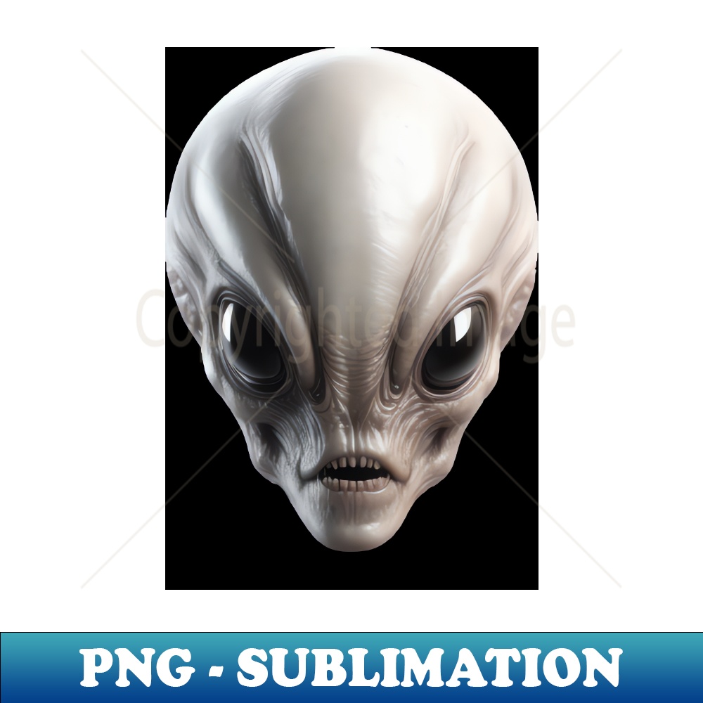 a gray realistic alien 3d render high resolution for print - | Inspire ...