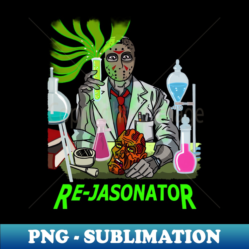 Jason as the Re-Animator - Premium Sublimation Digital Downl | Inspire ...