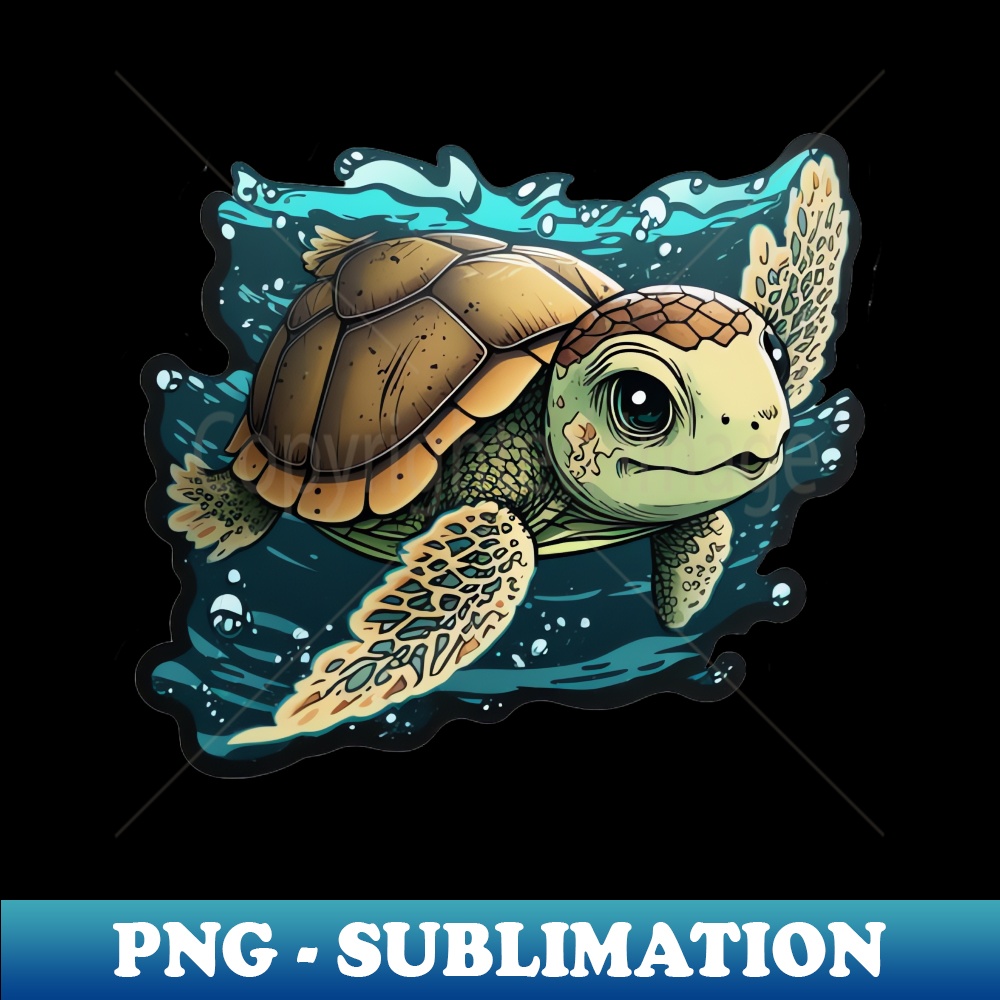 Cute cartoon turtles - Professional Sublimation Digital Down | Inspire ...