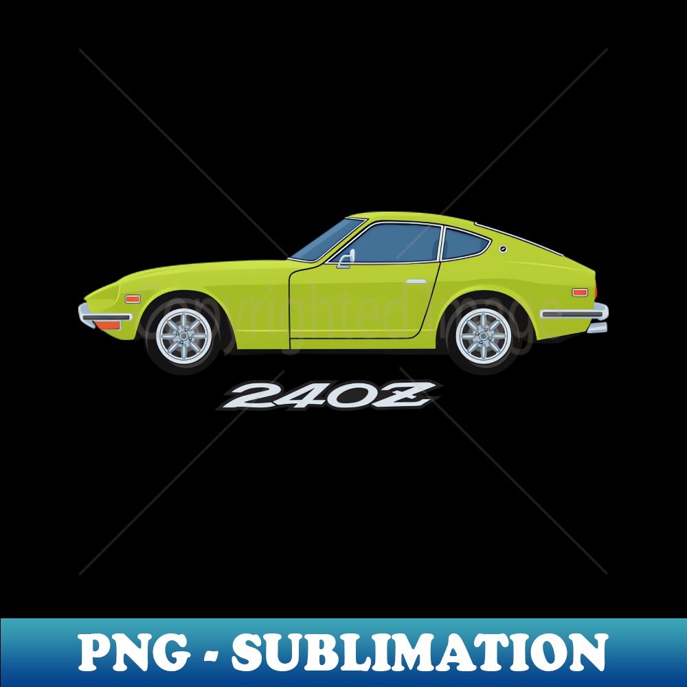 240z Fairlady classic sport coupe side green light - Instant | Inspire ...