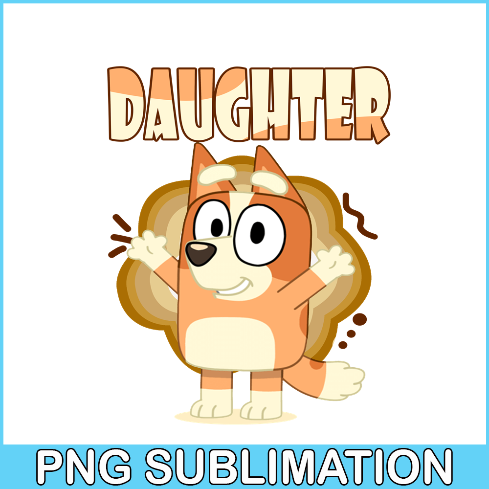 Daughter Of Bluey Family PNG Chilli Heeler PNG Bluey Family - Inspire ...
