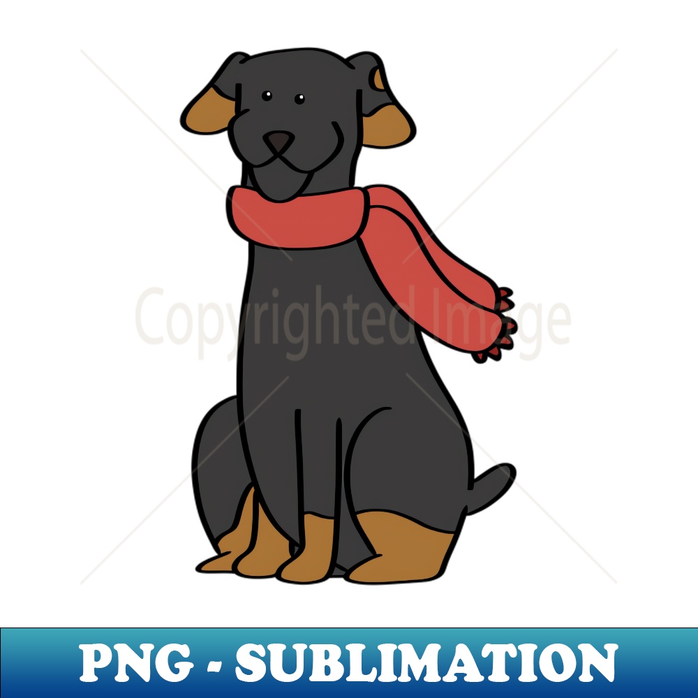 Scarf Dog - Exclusive PNG Sublimation Download - Boost Your | Inspire ...