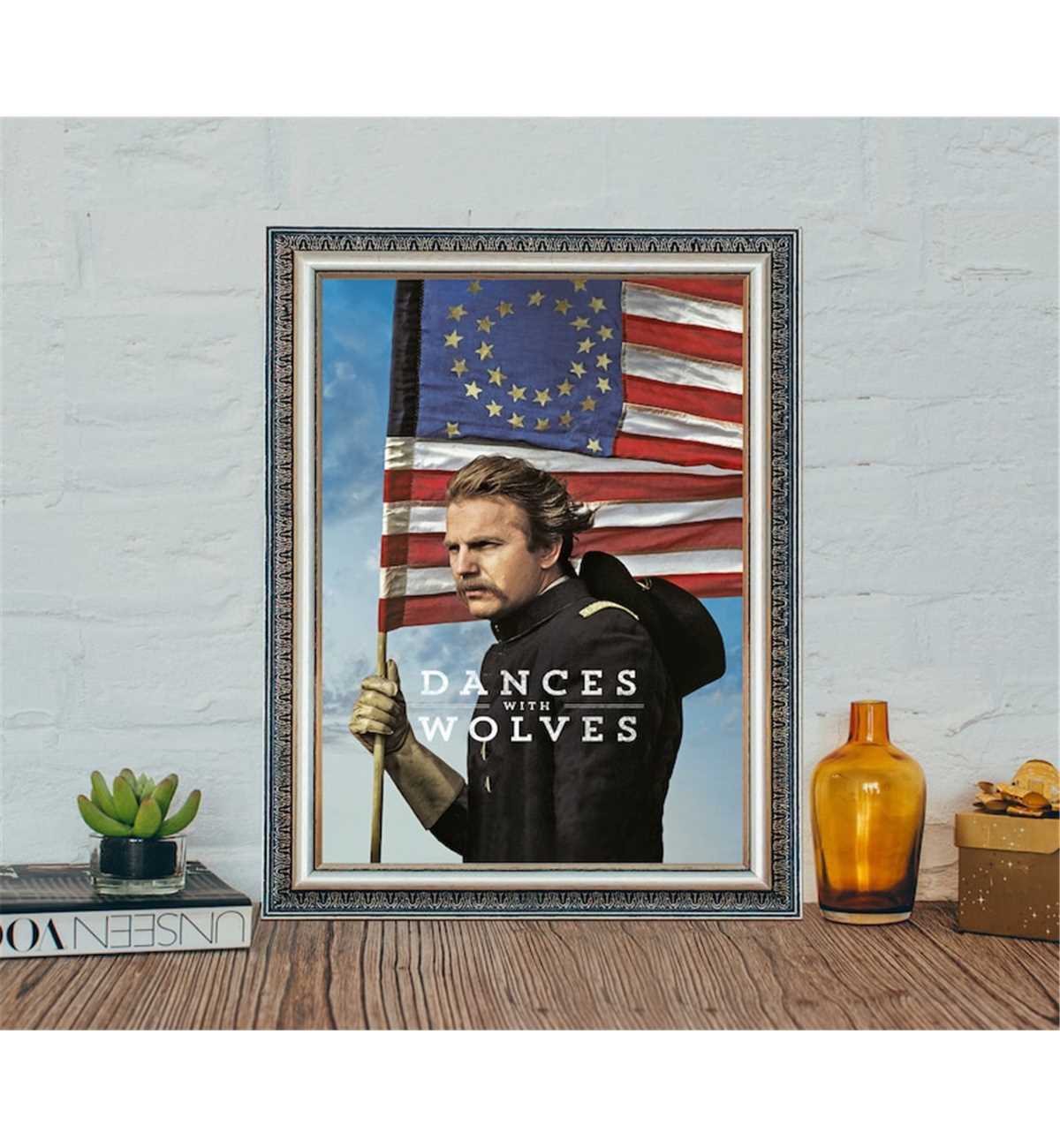 Dances with Wolves Movie Poster, Dances with Wolves | Inspire Uplift