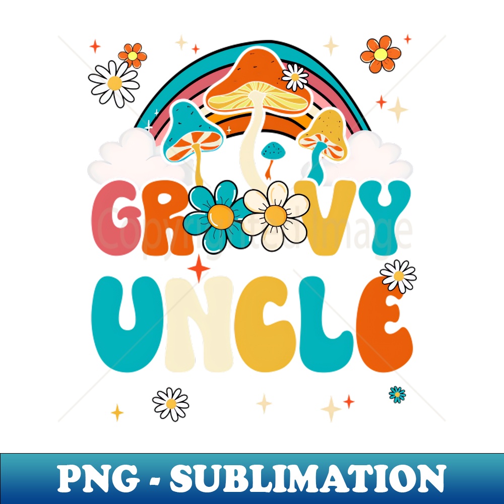 Groovy Uncle Birthday Party Theme Decorations Rainbow Family | Inspire ...