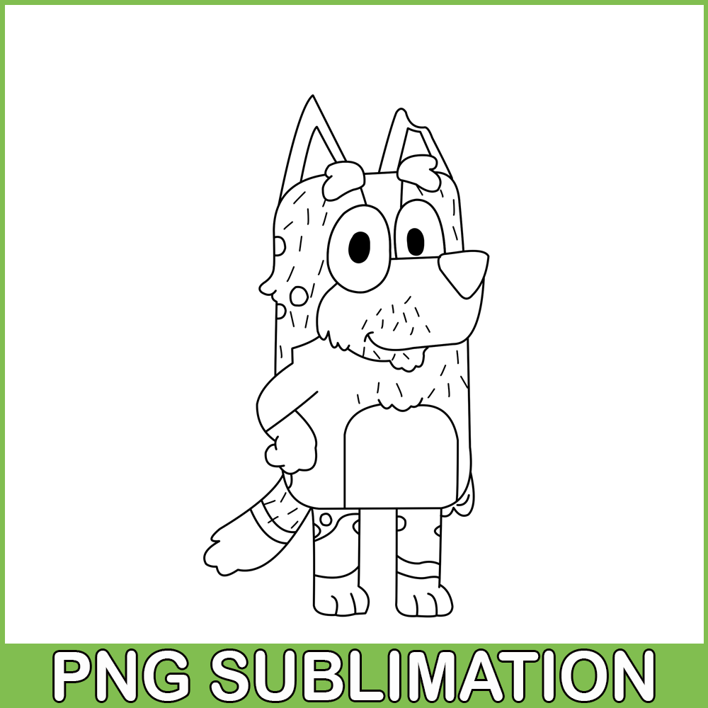 Grandad Bob Line PNG Grandad Bob Bluey PNG Bluey Family PNG | Inspire ...