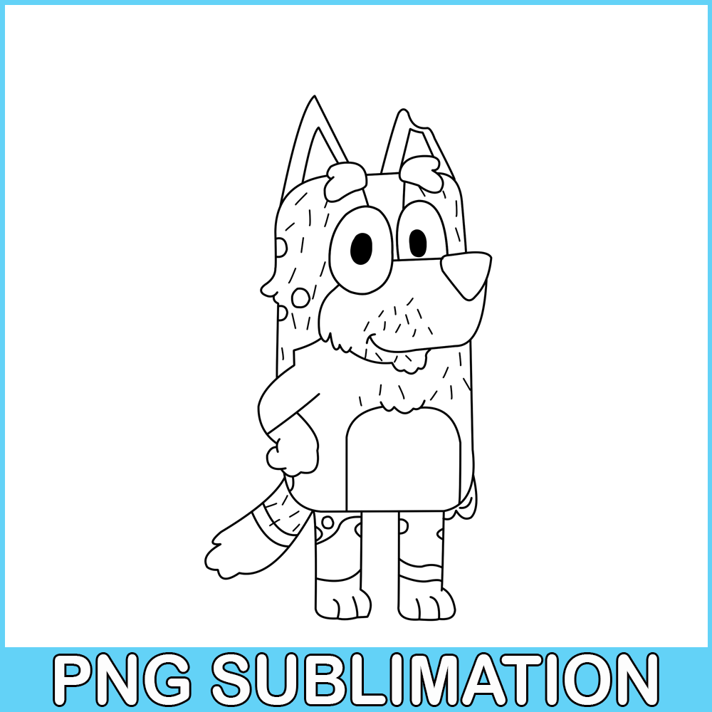 Grandad Bob Line PNG Grandad Bob Bluey PNG Bluey Family PNG | Inspire ...