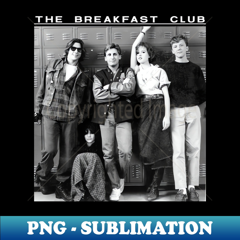 Breakfast Club Locker Group Shot - Premium PNG Sublimation F | Inspire ...