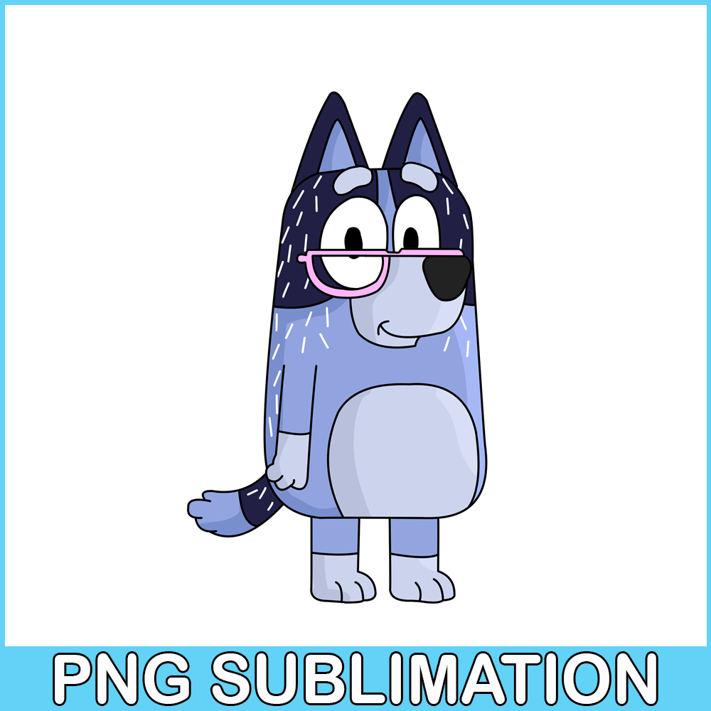 Nana Bluey PNG Christine Heeler PNG Bluey Characters PNG | Inspire Uplift