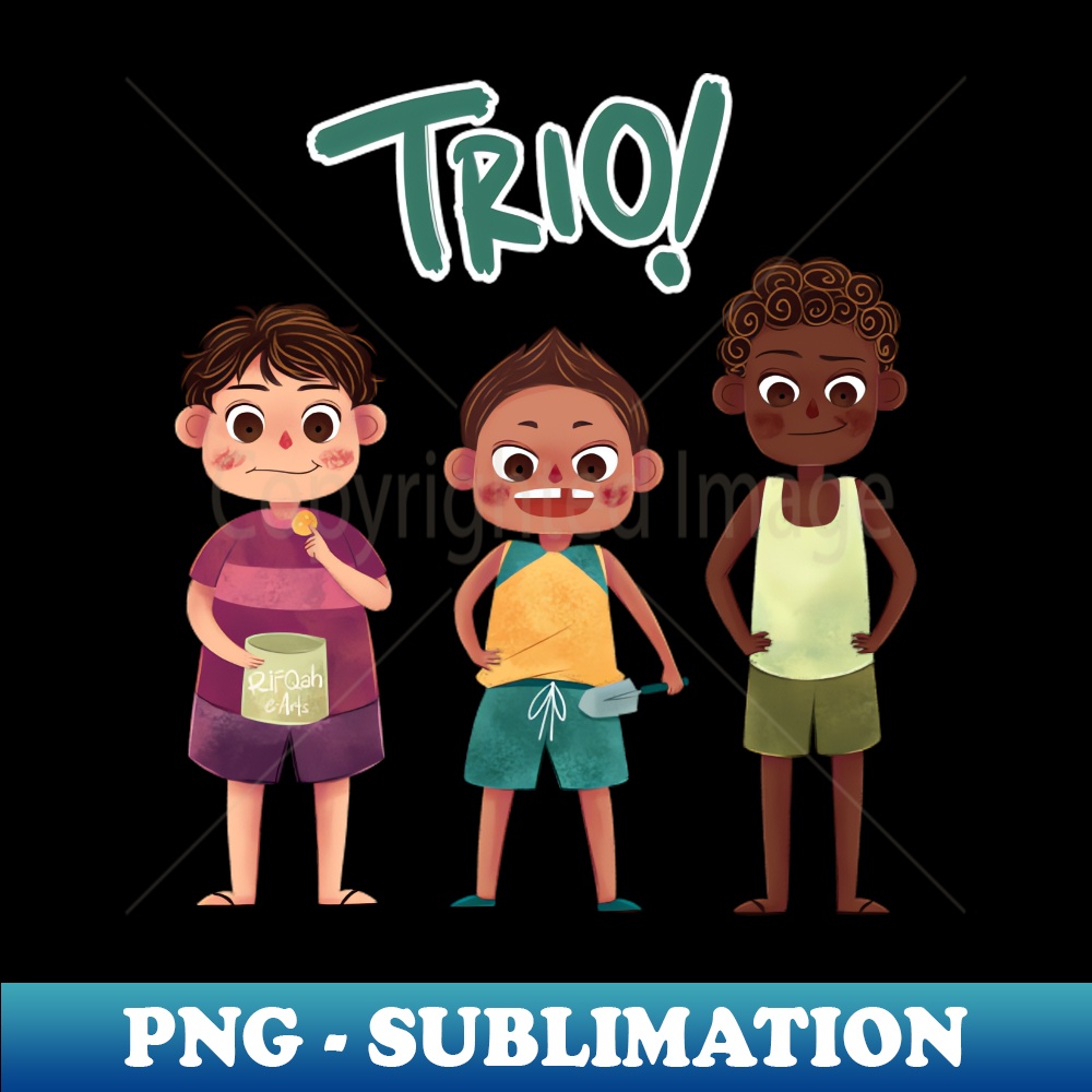 Trio best friend - Retro PNG Sublimation Digital Download - | Inspire ...