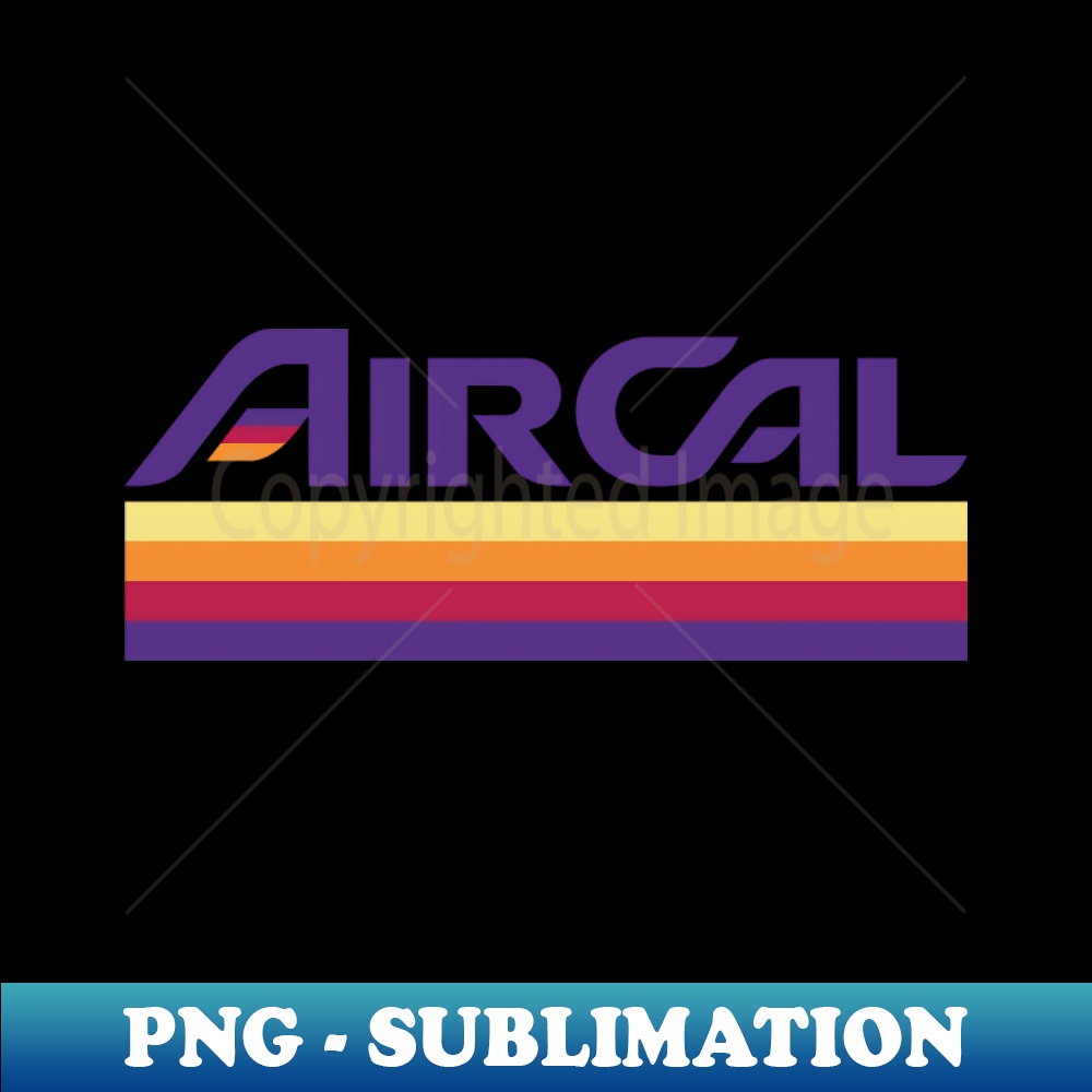Vintage Air Cal airline logo - Artistic Sublimation Digital - Inspire ...