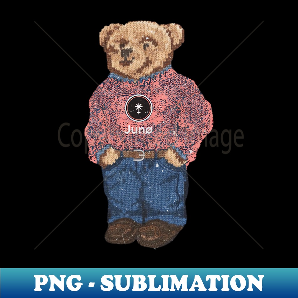 Juno Bear Tiny Edition - Instant Sublimation Digital Downloa | Inspire Uplift