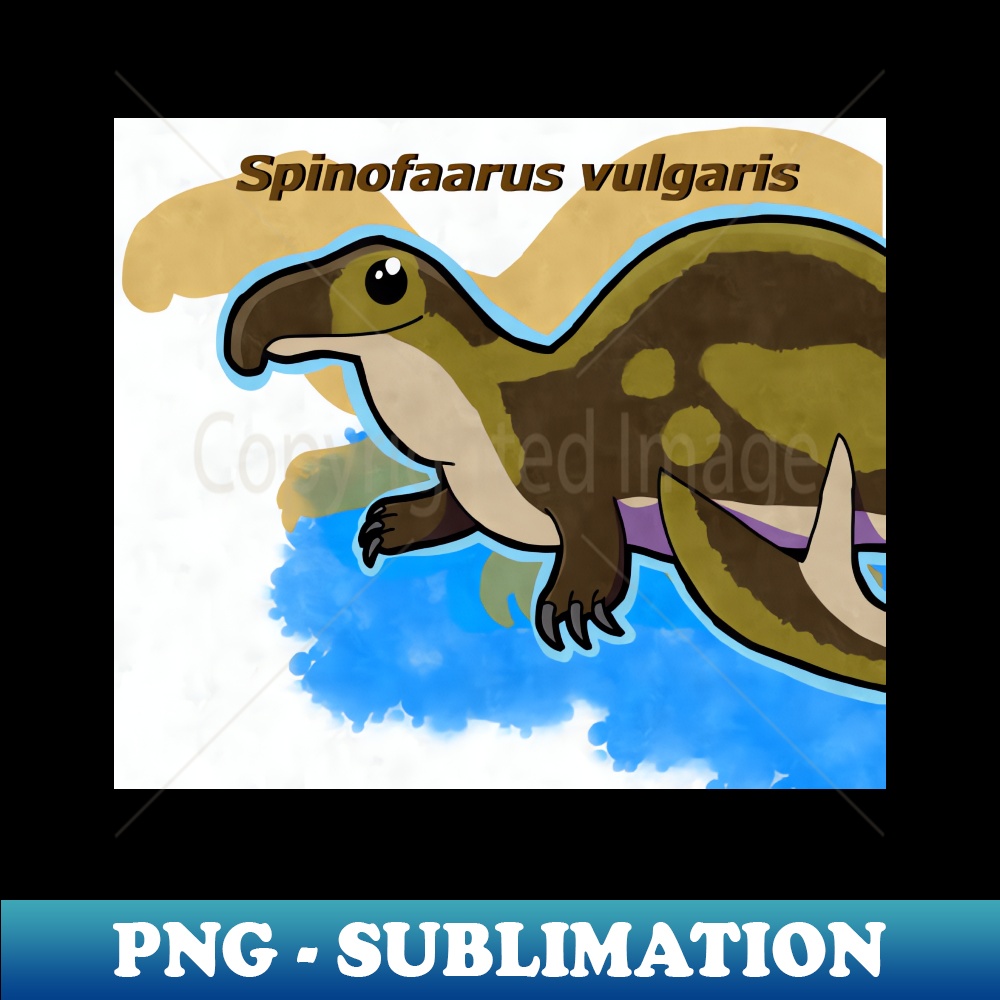 Cute Spinofaarus Vulgaris - PNG Transparent Digital Download - Inspire Uplift