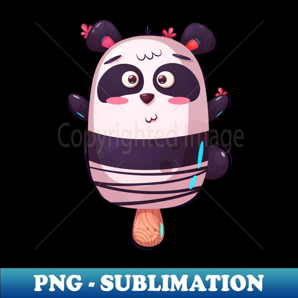 Panda Popsicle - Instant PNG Sublimation Download - Perfect | Inspire ...