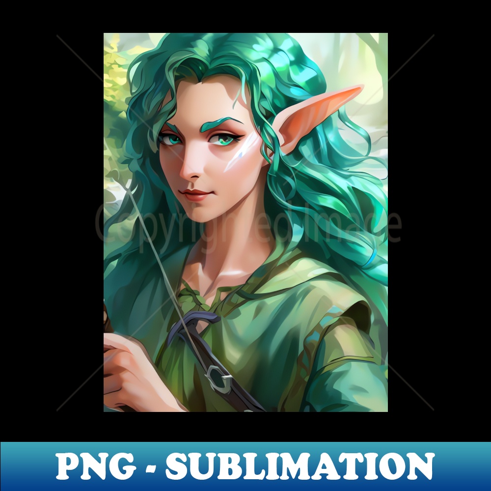 Female Elf - Exclusive Sublimation Digital File - Transform | Inspire ...