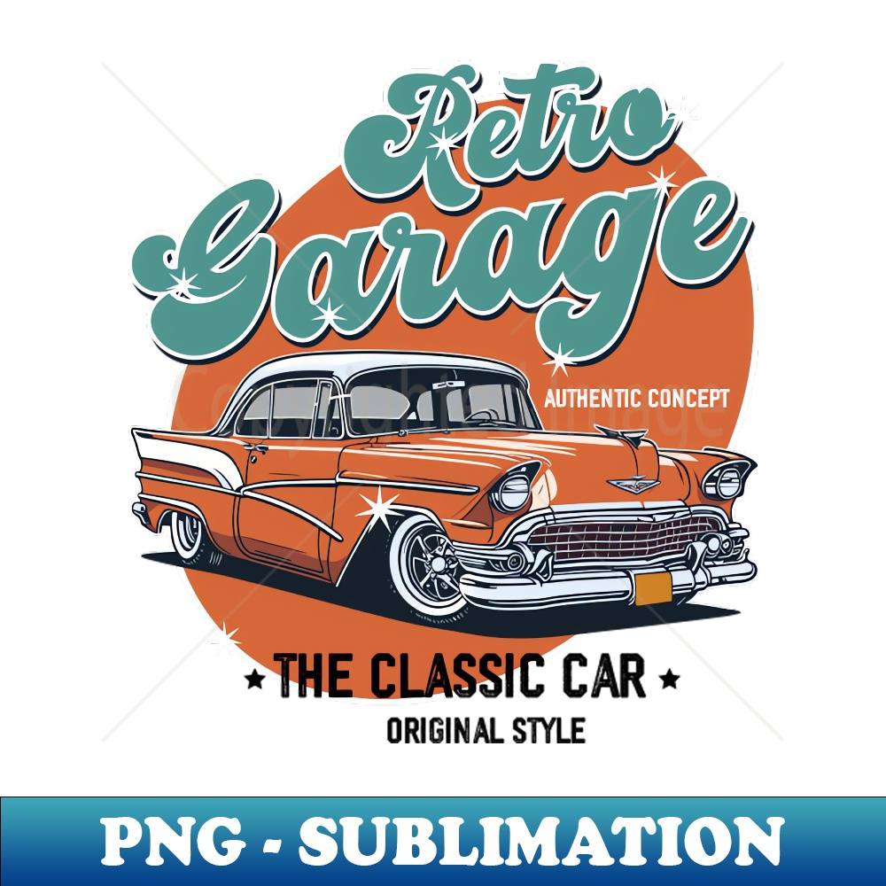 Print Classic Car Retro - PNG Transparent Digital Download F | Inspire ...
