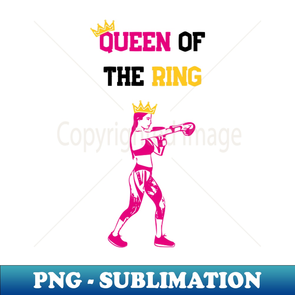 Queen of the boxing ring light - Instant Sublimation Digital | Inspire ...