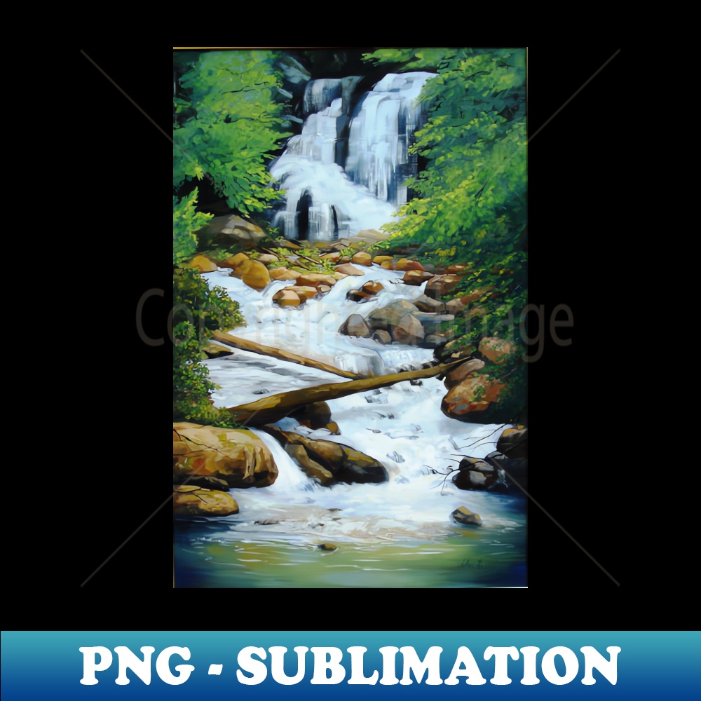 Anna Ruby Falls - PNG Transparent Sublimation Design - Enhan | Inspire ...