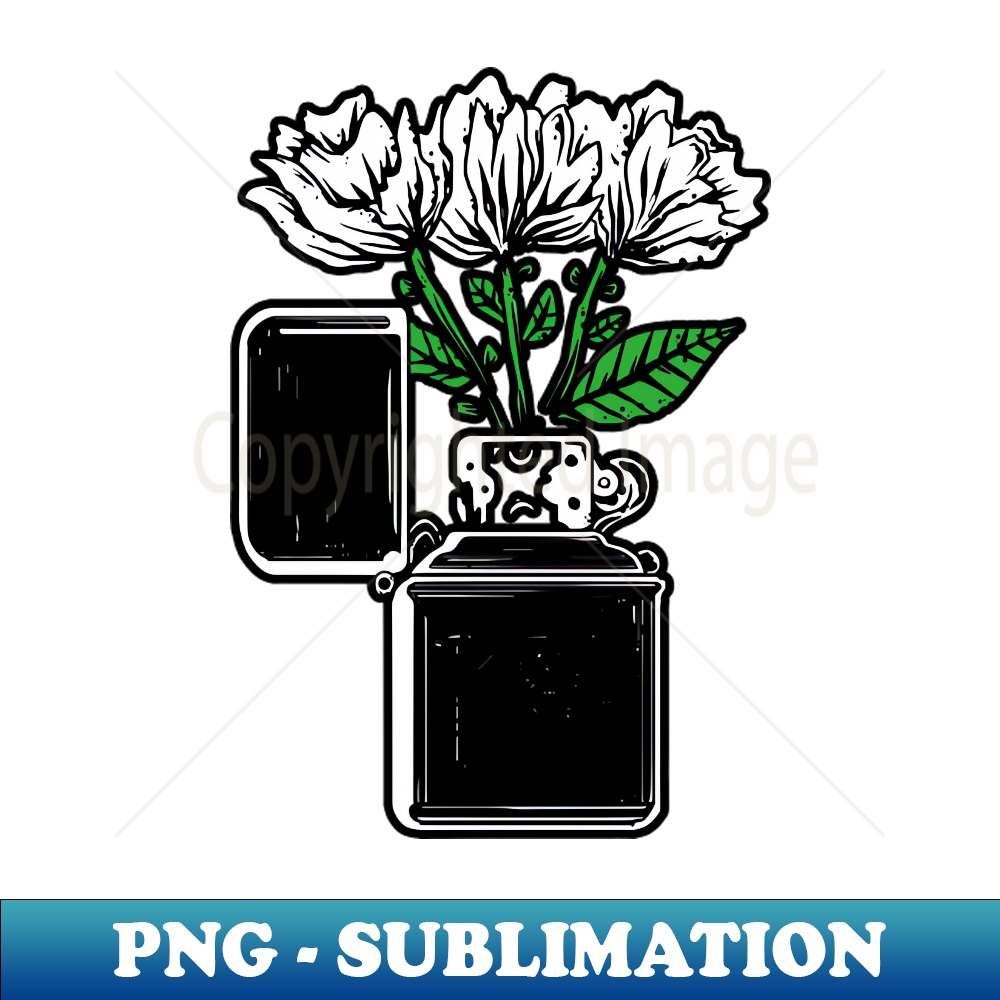 white rose lighter - High-Quality PNG Sublimation Download - | Inspire ...