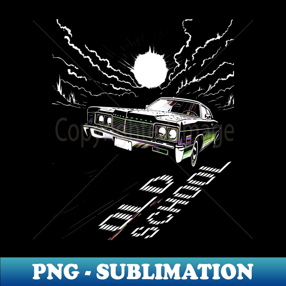old school chevy impala - PNG Transparent Sublimation Design | Inspire ...