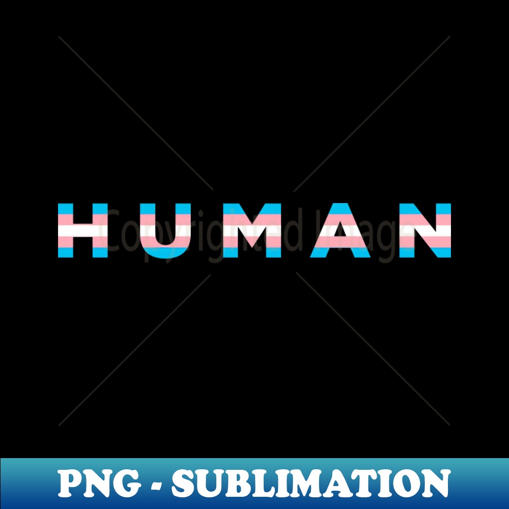 Human Humanity Pride Flag Trans - Exclusive PNG Sublimation - Inspire ...