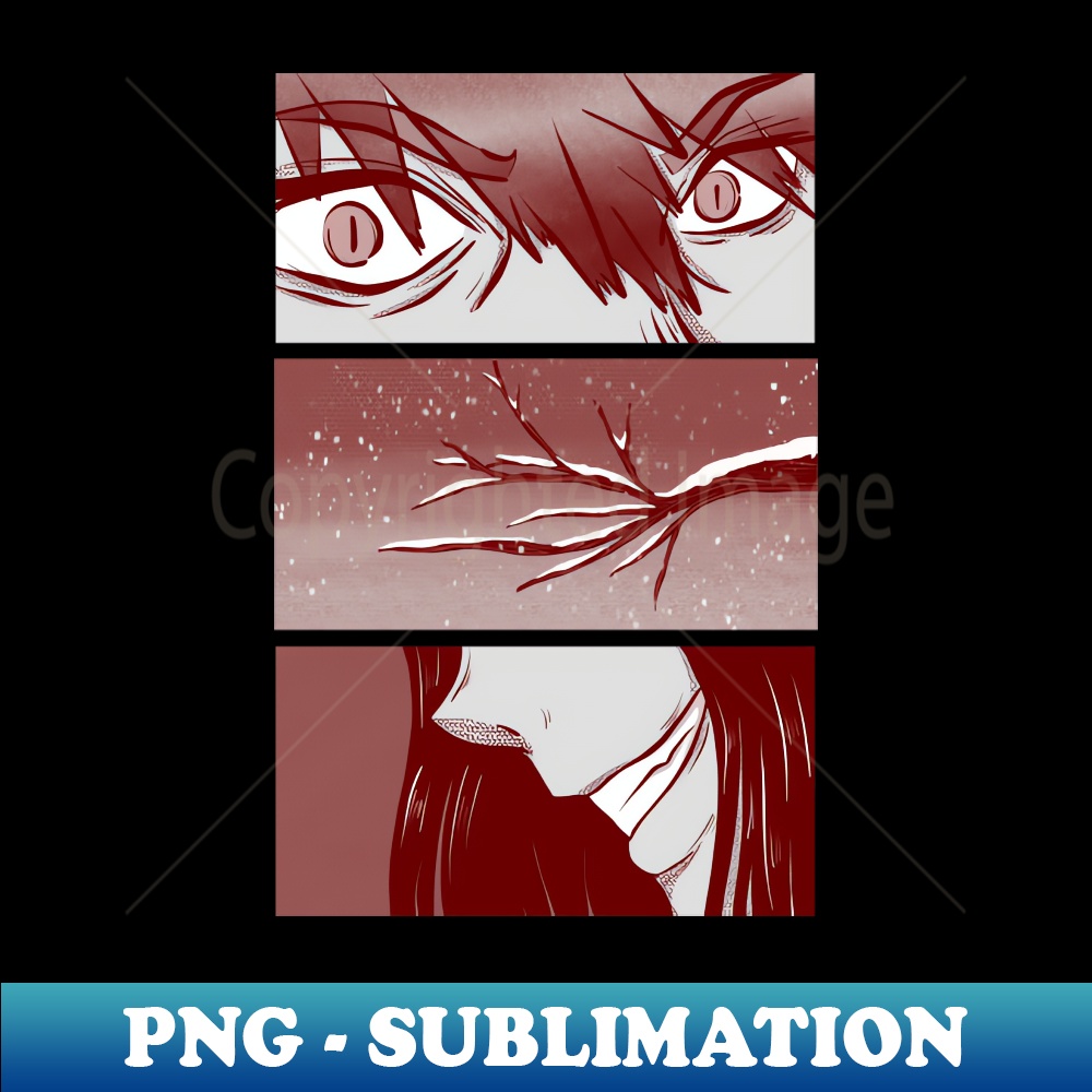 Minimalistic Manga Panel Design in red Style - High-Resoluti | Inspire ...