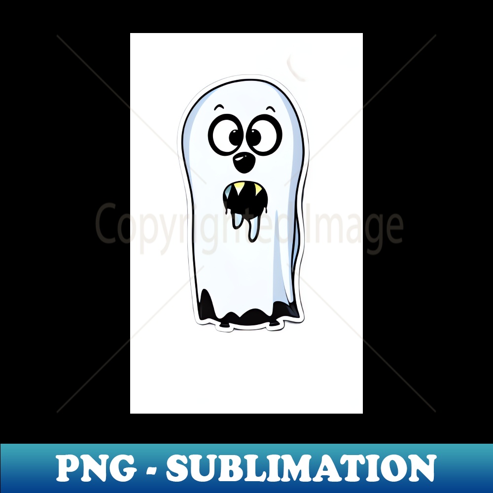 funny ghost showing teeth - Premium PNG Sublimation File - P | Inspire ...
