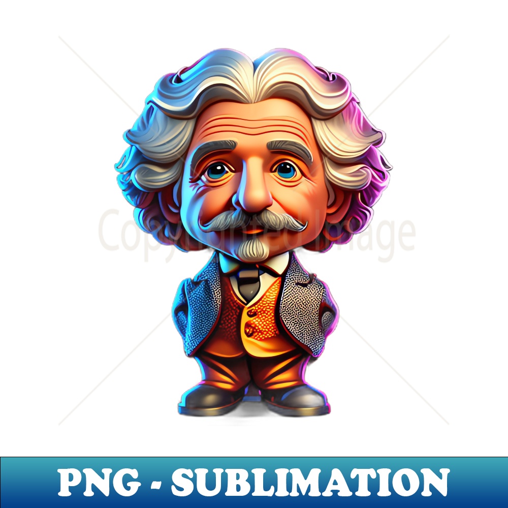 The genius with the crazy hair - PNG Transparent Digital Dow | Inspire ...