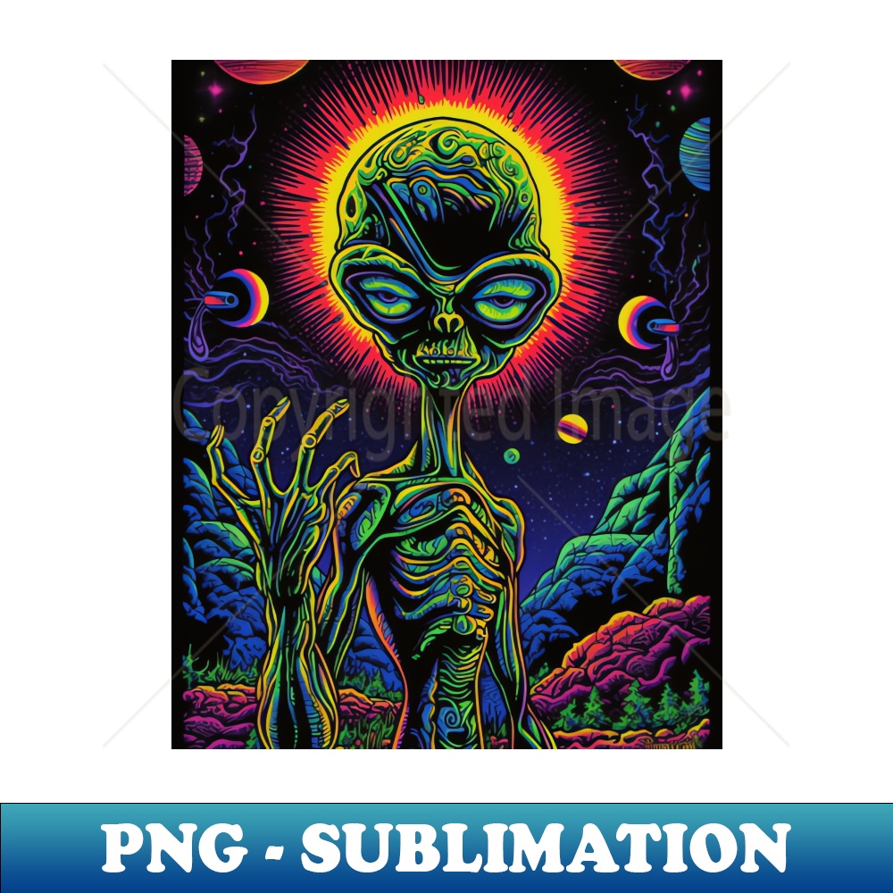 Alien Glow - Digital Sublimation Download File - Unleash You | Inspire ...