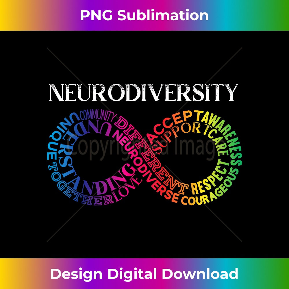 Neurodiversity Neurodivergent Rainbow Infinity ADHD ASD - Bo | Inspire ...