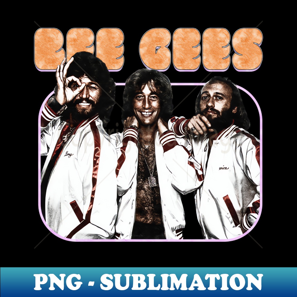 Bee Gees Bootleg - Artistic Sublimation Digital File - Defyi | Inspire ...