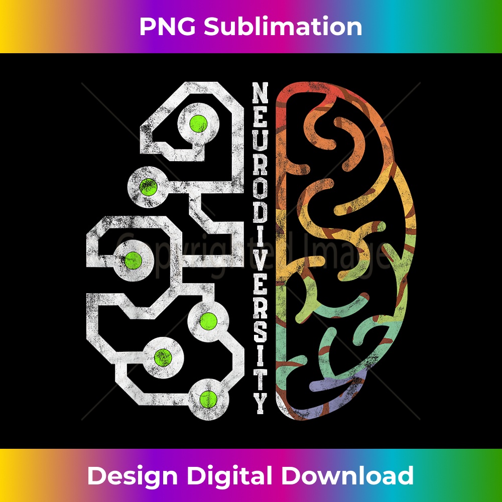 Embrace Neurodiversity Brain Autism Awareness - Sublimation- - Inspire ...