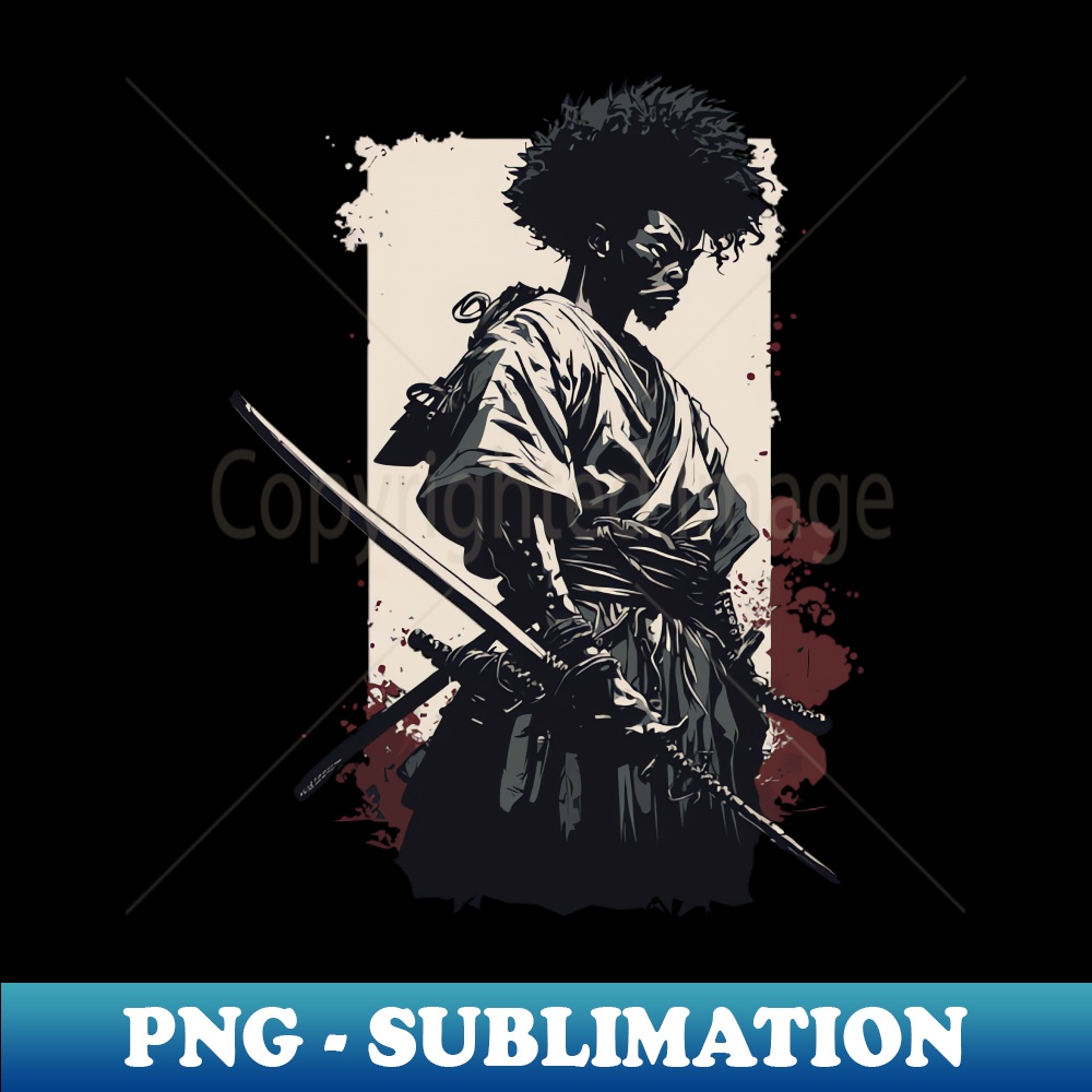 Afro Samurai Afro-American samurai - PNG Transparent Sublima | Inspire ...