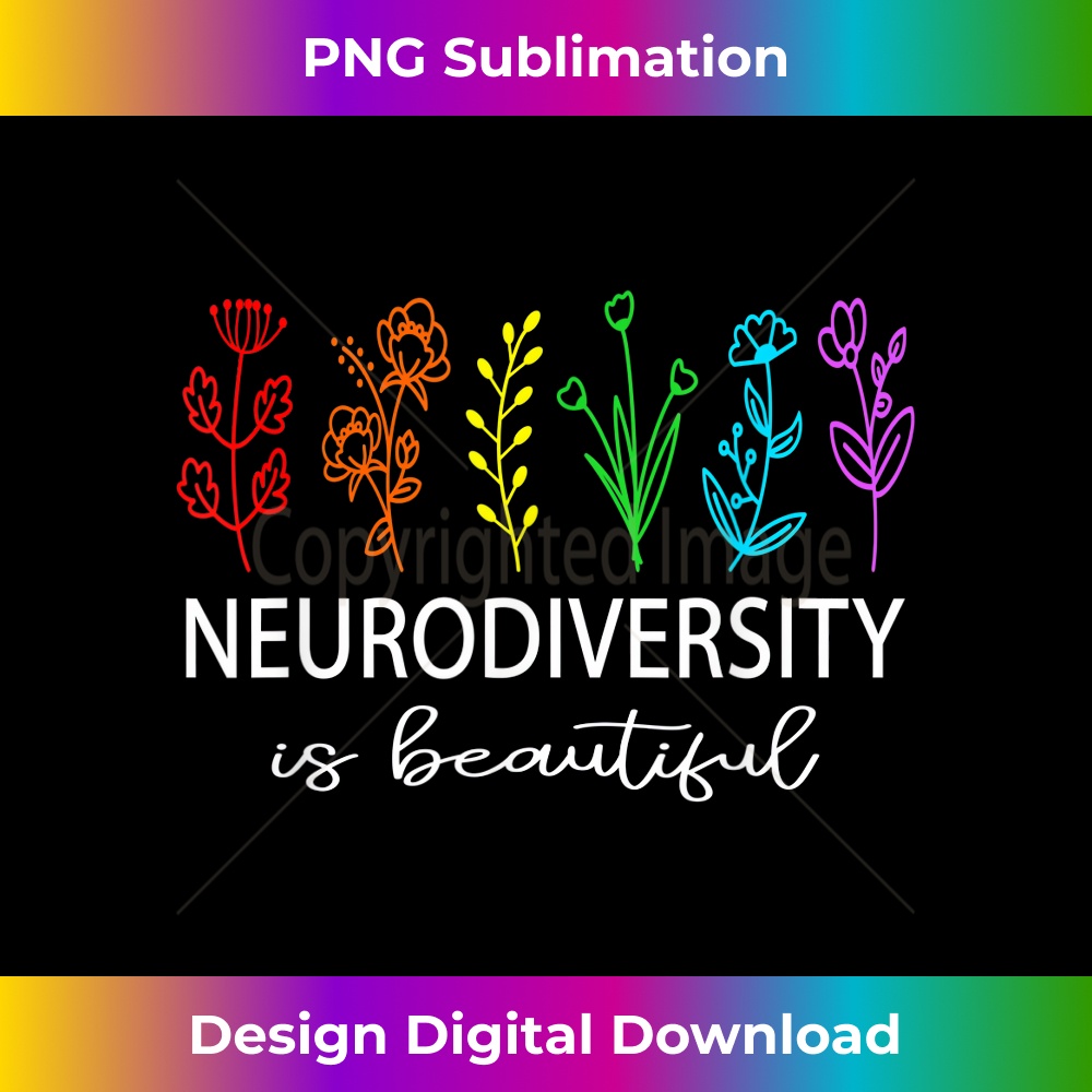 Neurodiversity is Beautiful Autism Awareness Men Women - Eco | Inspire ...