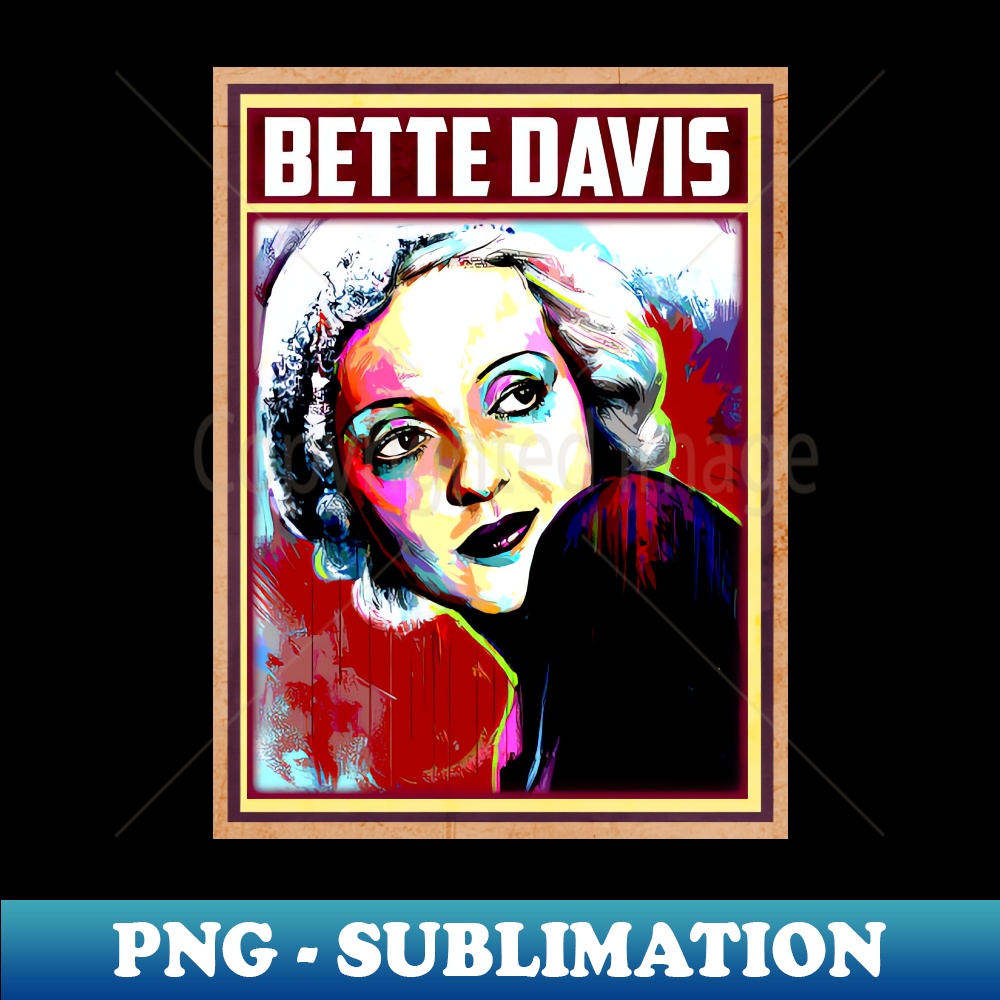 Bette Davis A Snapshot of Elegance - Exclusive PNG Sublimati | Inspire ...