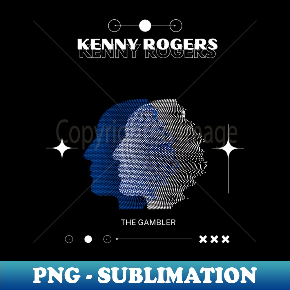 kenny rogers - PNG Transparent Sublimation File - Perfect fo | Inspire ...