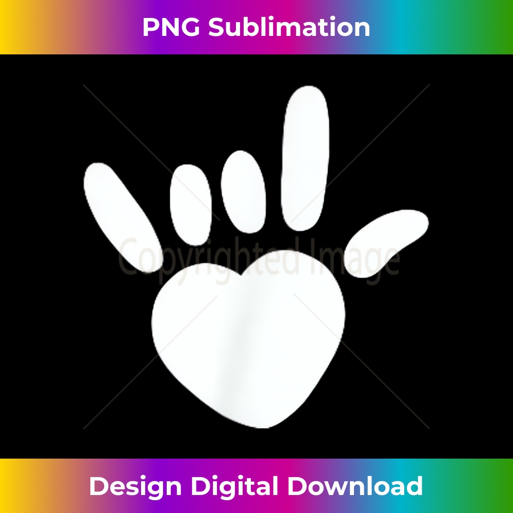 ASL Love Sign American Sign Language Deaf Awareness Heart - | Inspire ...